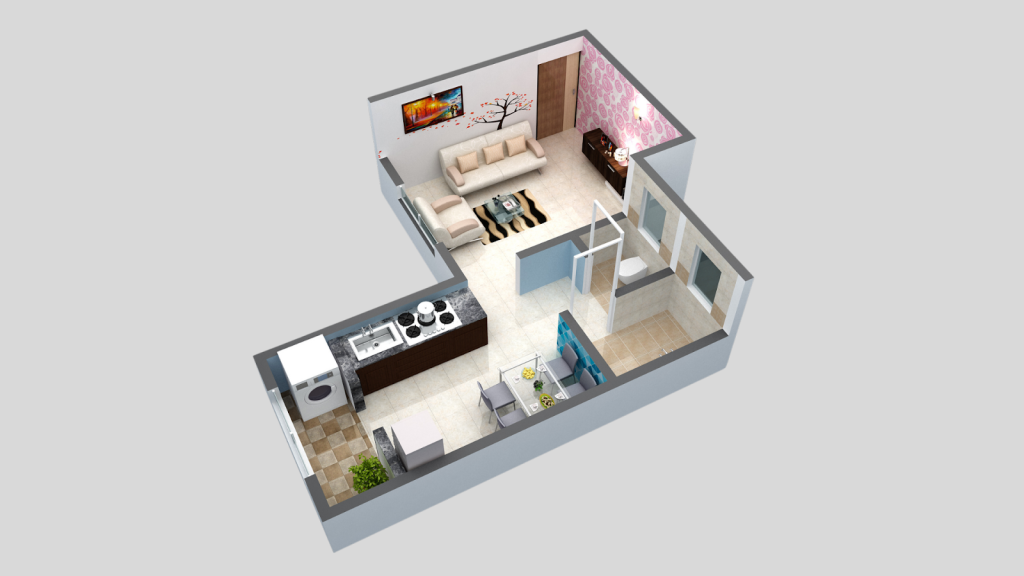 What Is 1RK Flat & How It Is Different from 1BHK?