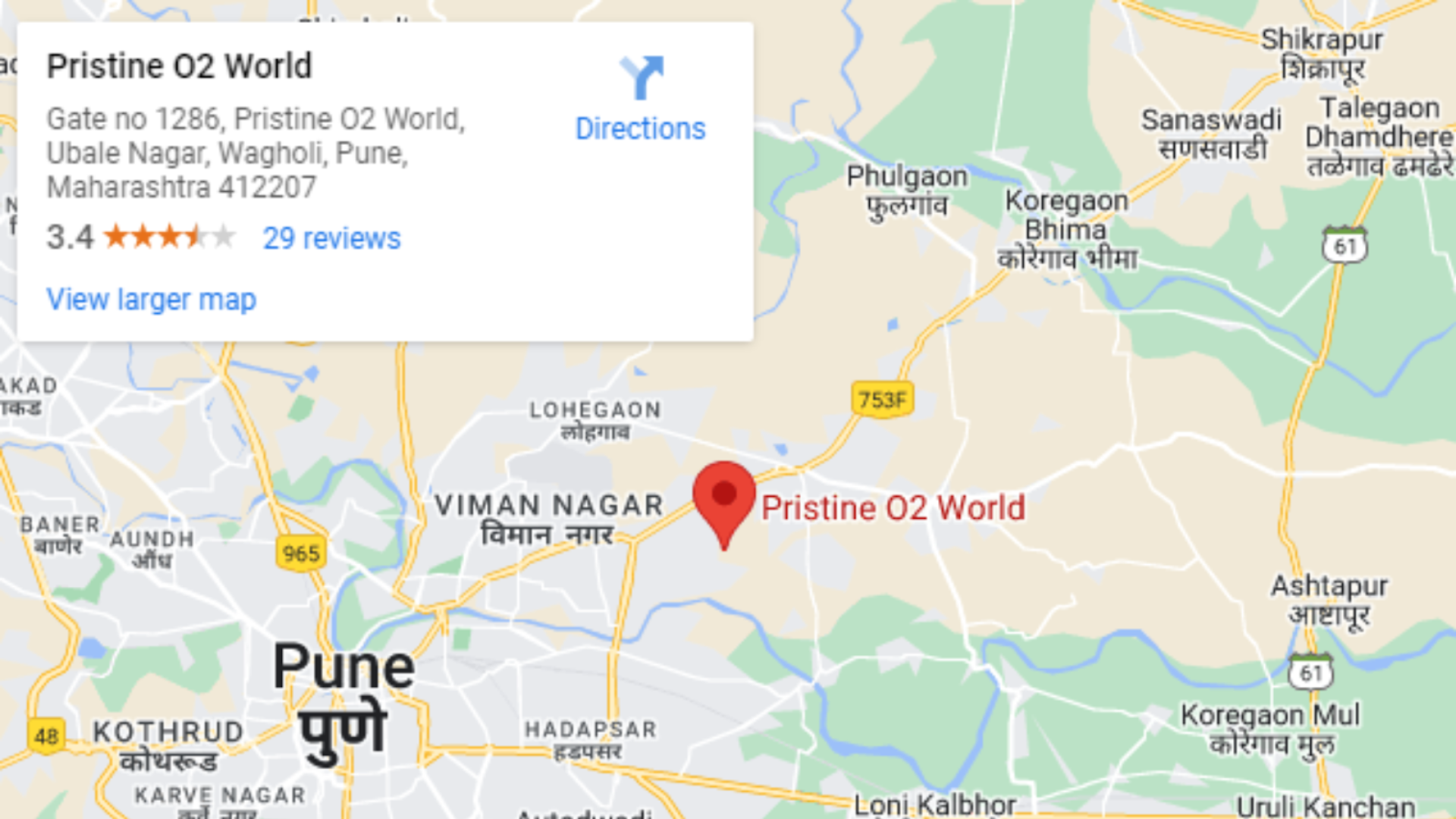 Pristine O2 World Kharadi Pune: Price, Review, & Floor Plan